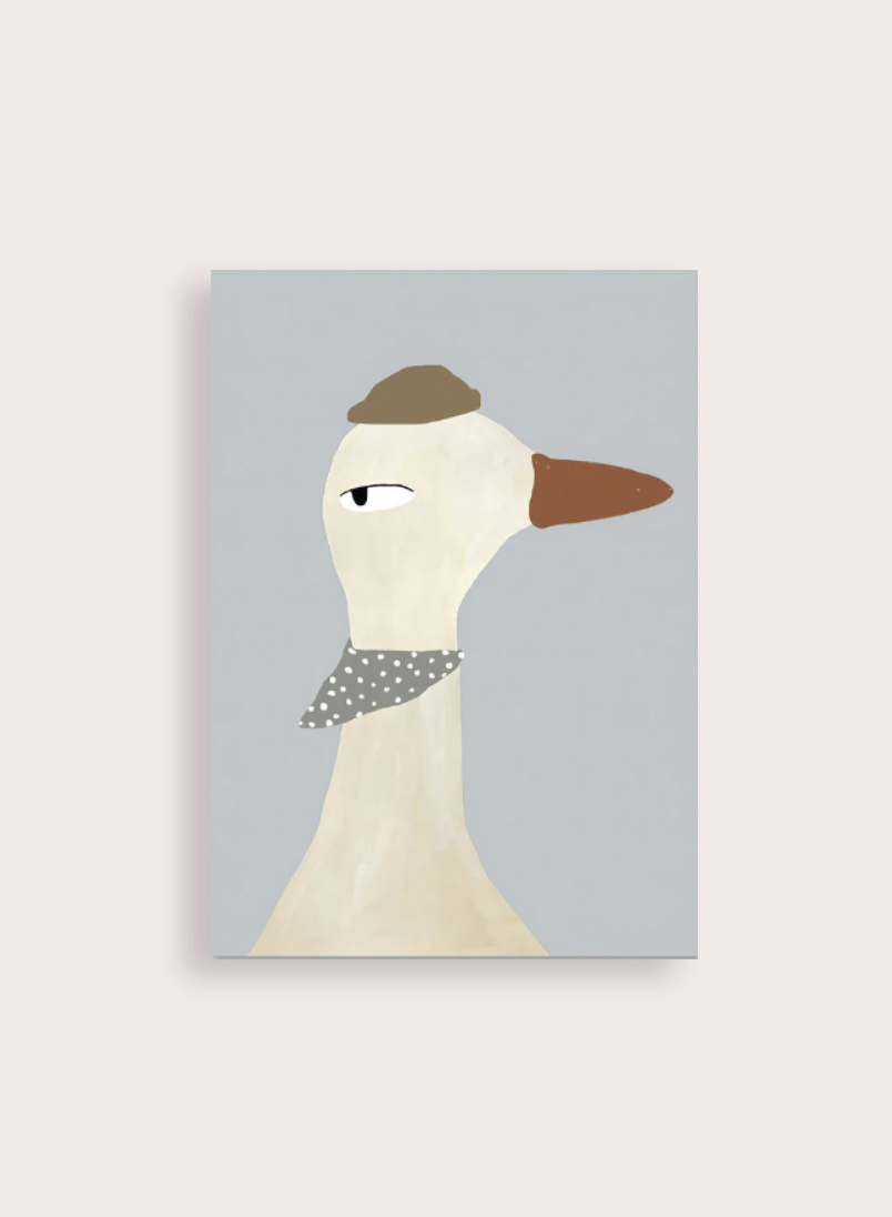 Poster Goose - Colección Little One – tinyhuman.mx