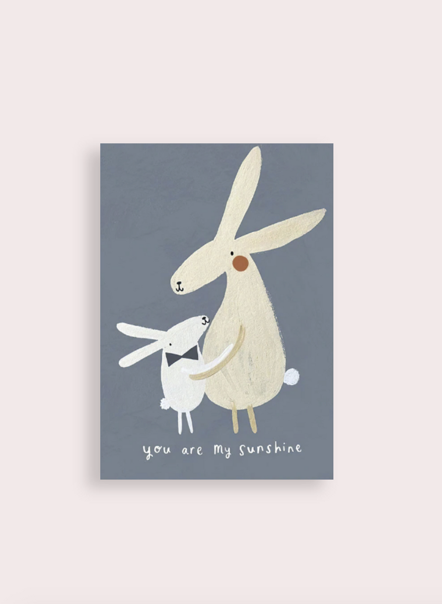 Poster Conejos - Colección growing friend & love – tinyhuman.mx