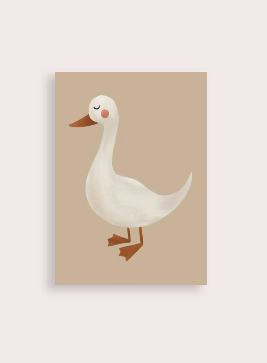 Poster Mrs Duck – tinyhuman.mx