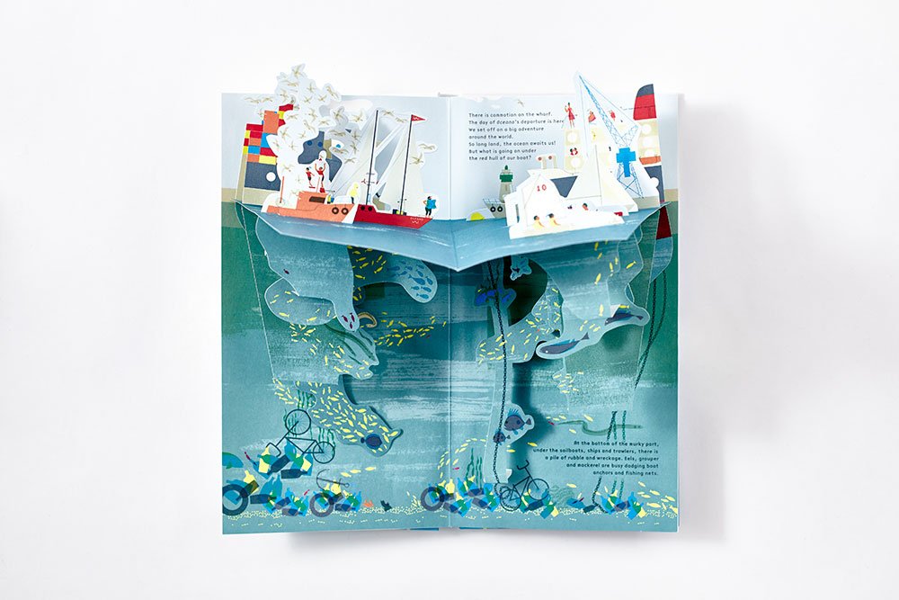 Under the Ocean - Pop up Book – tinyhuman.mx